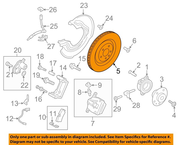 Porsche OEM 2015 Macan-disc Brake Rotor 95B615601 for sale online | eBay