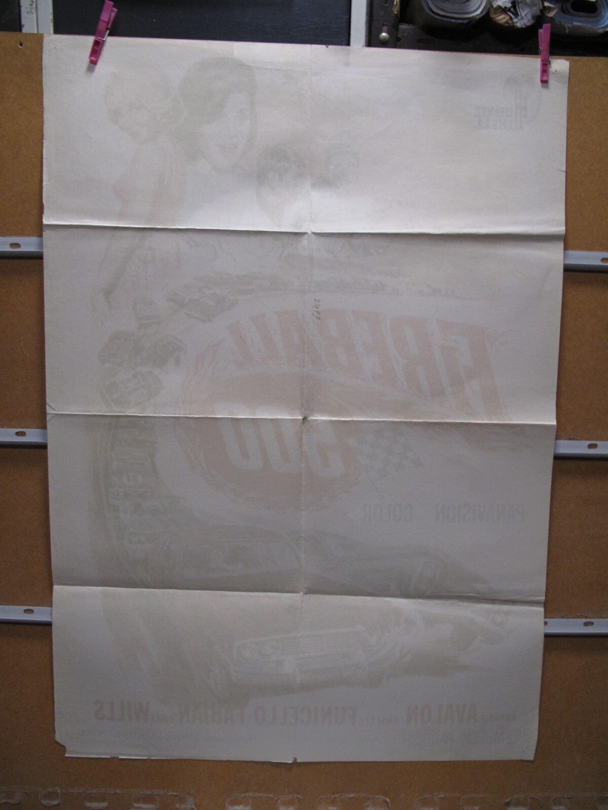 A10167 FIREBALL 500 Frankie Avalon, Annette Funicello, Fabian, Chill ...