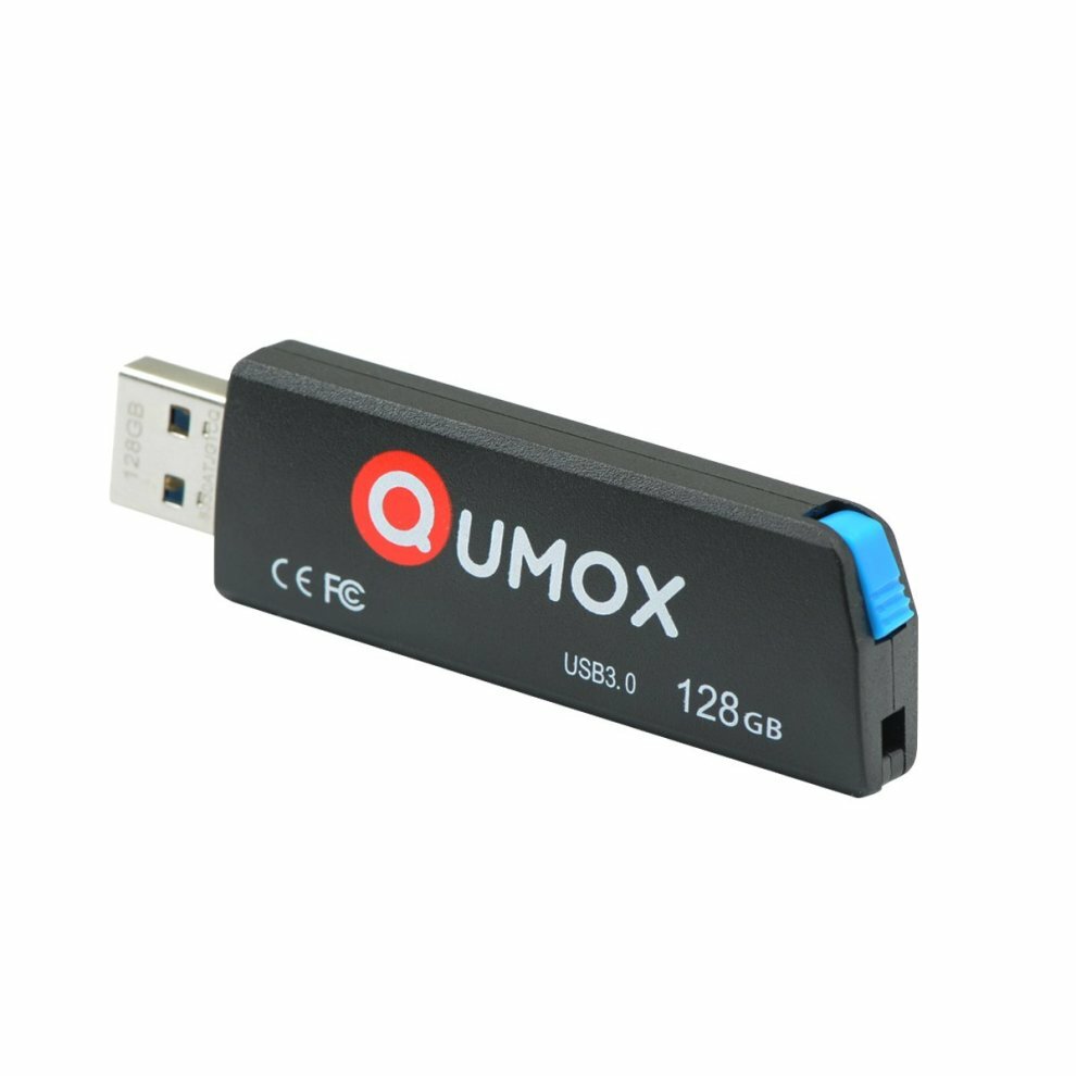 QUMOX 128GB 128 GB Pen Drive USB 3.0 Flash Memory Stick Black | eBay UK