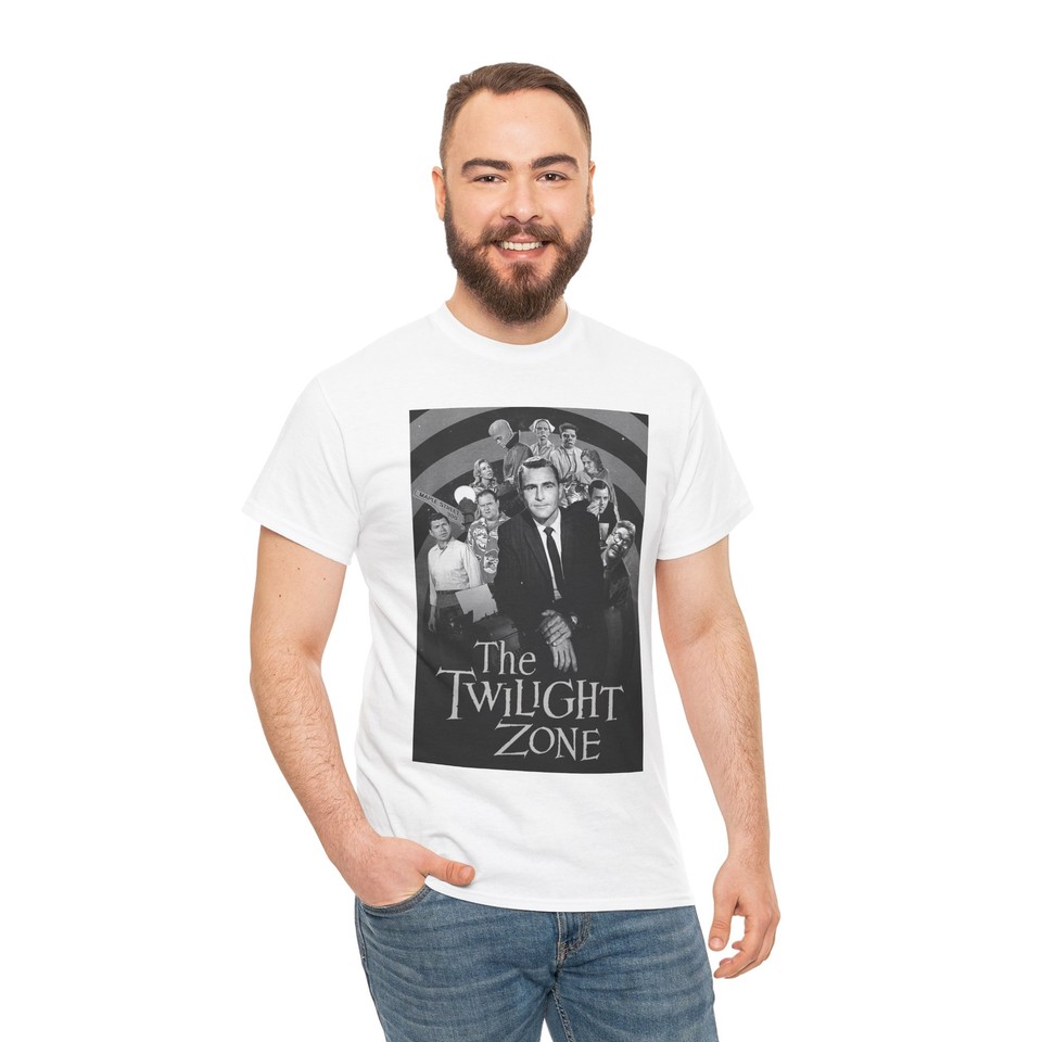 The Twilight Zone (1964) Series T-Shirt Science Fiction Fantasy TV Rod ...