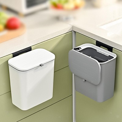 Garbage Can Food Waste Bin Kitchen Compost Bin under Kitchen Counter ...