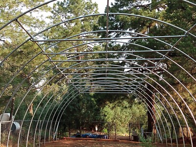 NEW 20 X 48 fT. GREENHOUSE, HIGH TUNNEL,CHICKEN,STORAGE, AVIARY, FRAME ...