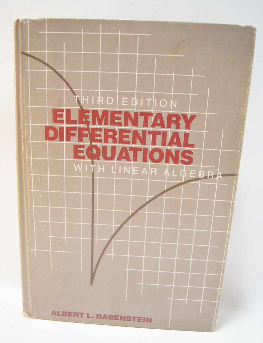 Differential Equations Textbook