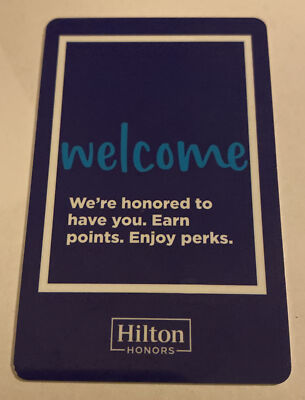 Hilton Honors Hotel Room Key Card From Hawaii | eBay