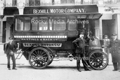 Nbq-18 The Bexhill Motor Company Bus, Sussex. Photo | eBay UK