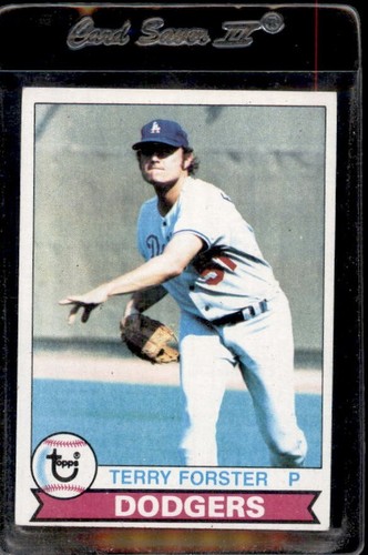 1979 Topps #23 Terry Forster Los Angeles Dodgers - Nice Card | eBay