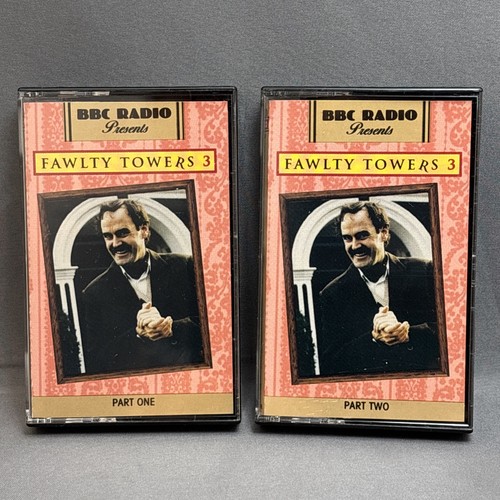 Faulty Towers 3 Cassette Tape Set 1994 Radio / Dialogue Version of BBC ...