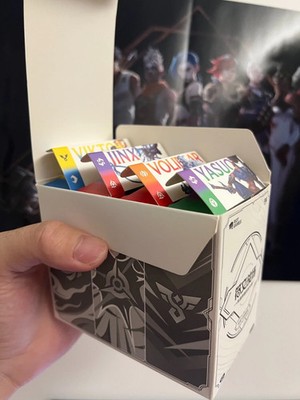 Opened Riftbound Chinese 4 x Opened Deck League of Legends Arcane ...