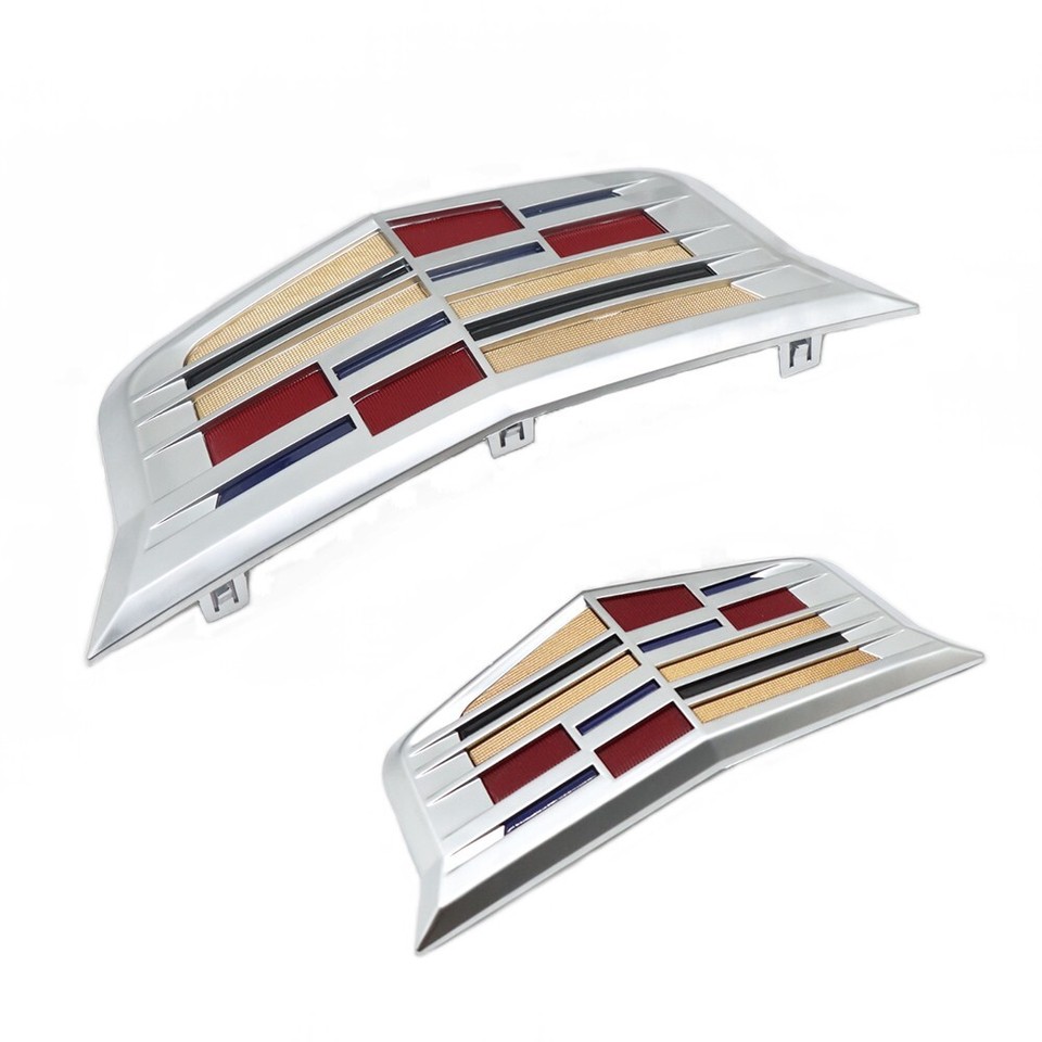 Front Grille Emblem Rear Sticker Badge For 2015-2017 CT6 XT5 XTS Silver ...