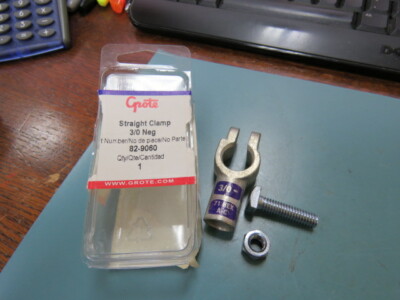 GROTE INDUSTRIES 82-9060 Qty of 5 per Lot STRAIGHT CLAMP 3/0 NEGATIVE ...