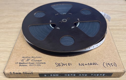 Rare Vintage Pathescope 9.5mm Cine Film SB30581 "Here and There ...