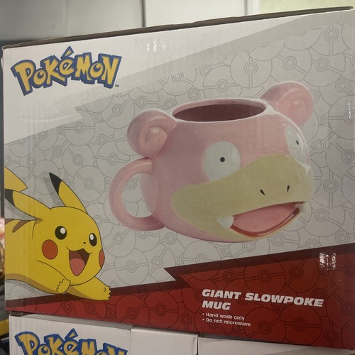 Pokémon Giant Slowpoke Mug 65 Fl. Oz. Capacity 2022 Nintendo Pokemon ...