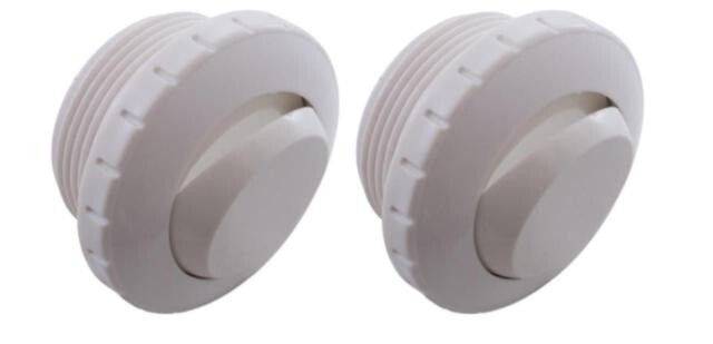 (2 Pack) 1-1/2" Pool Spa Return Jet Fitting Slotted Opening fit Hayward ...