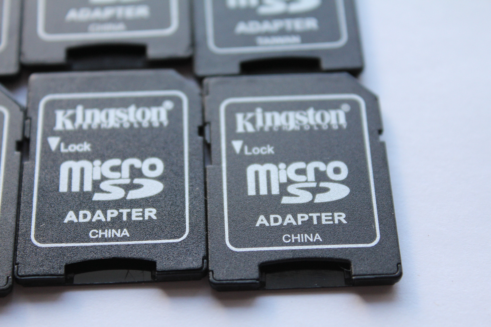10 pcs Kingstons micro SD ADAPTERS for micro SD to become SD cards cell ...