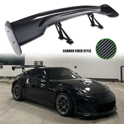 For Nissan 350z 370z 47'' Rear Trunk GT-Style Spoiler Wing Adjustable ...
