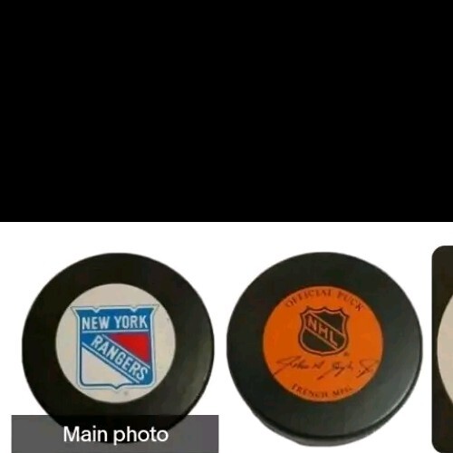 NEW YORK RANGERS NHL VINTAGE GT SLUG OFFICIAL JOHN ZIEGLER TRENCH MFG ...