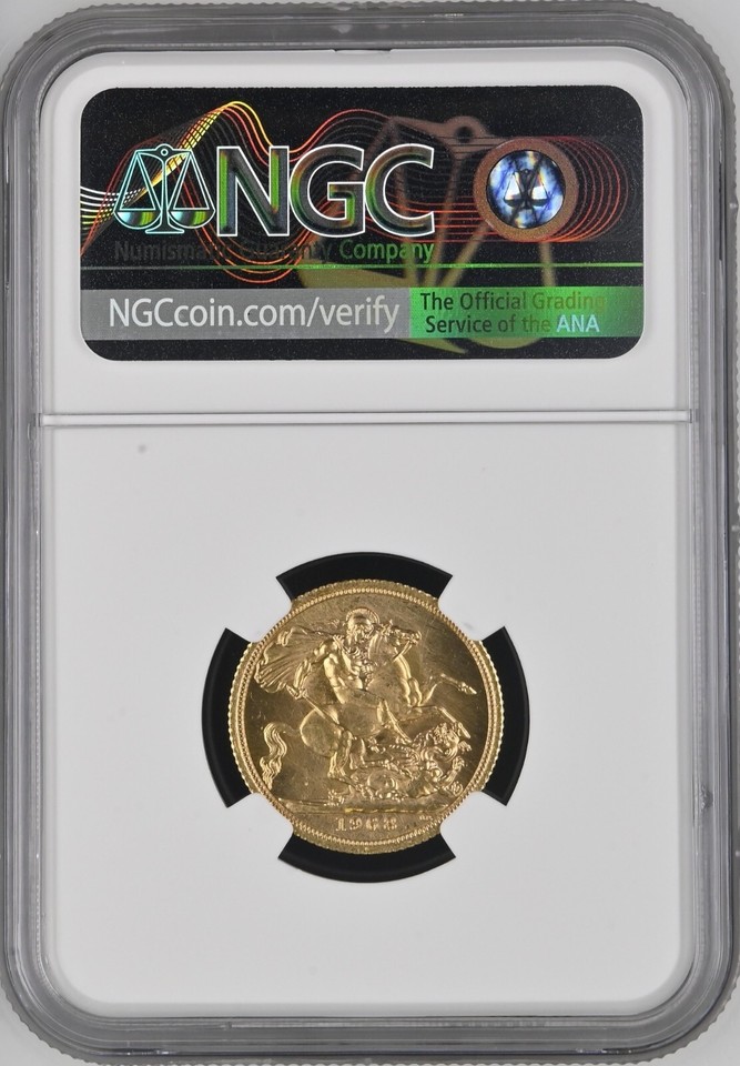 1968 QUEEN ELIZABETH FULL GOLD SOVEREIGN - NGC MS64 - CHOICE UNC ...