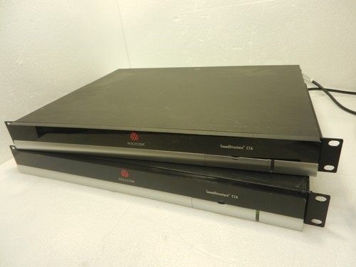 2X LOT - Polycom C16 SoundStructure 2201-33160-001 | eBay
