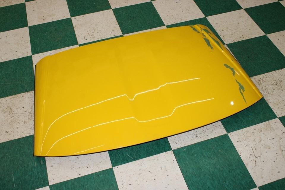 05-13 Corvette C6 *NOTE Yellow Painted Coupe Removable Targa Top Roof ...
