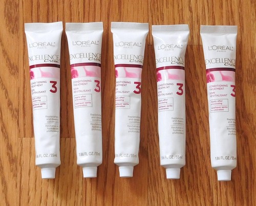 Lot of 5 L'Oreal Excellence Creme #3 Caring Deep Conditioner 1.86oz Ea New D | eBay