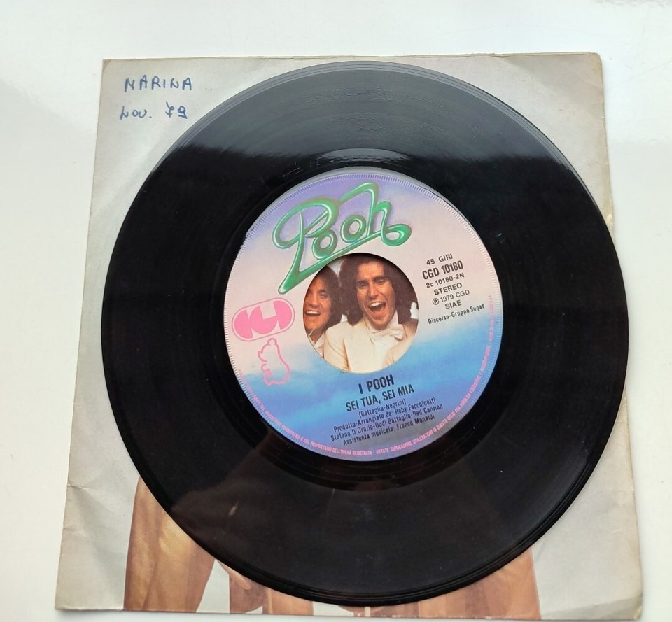 Pooh ‎- Io Sono Vivo 1979 45 Giri Prima Stampa Italy ottime condizioni ...