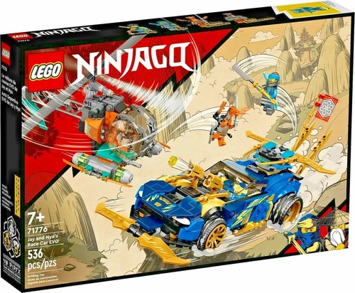 LEGO 71776 NINJAGO Jay and Nya’s Race Car EVO Toy 7 Years +*** FREE ...
