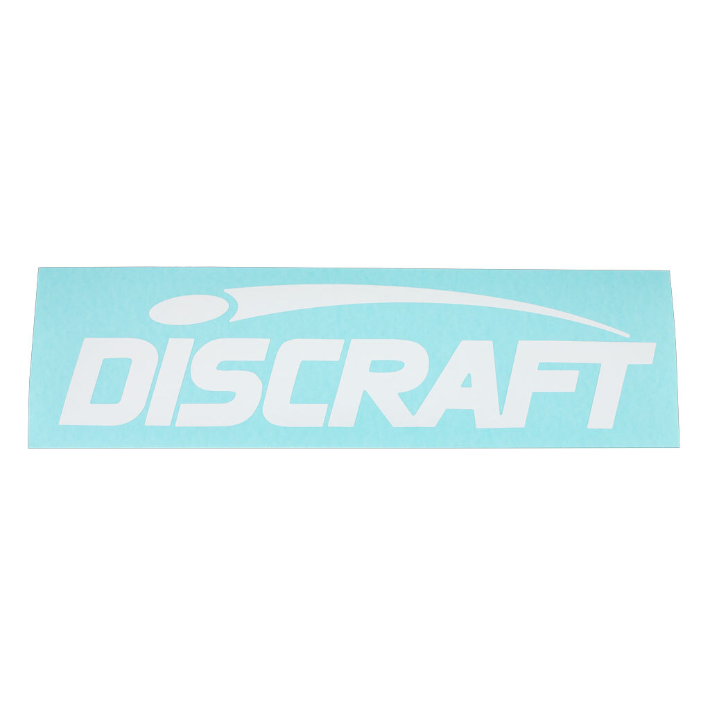 Discraft Disc Golf Vinyl Die Cut Sticker Decal - Logo 7.25" x 2" | eBay