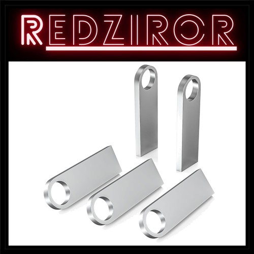 Durable 5-Pack Metal USB Flash Drives 64GB - Waterproof & Dustproof ...