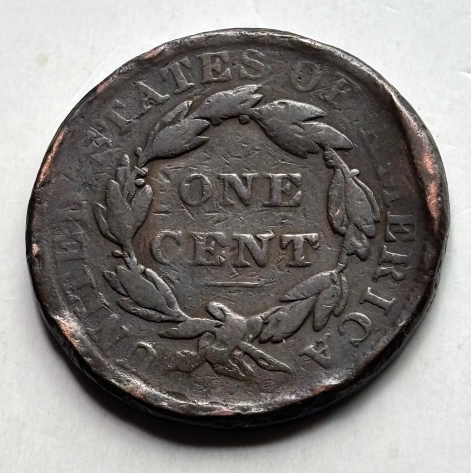1836 Coronet Matron Head Large Cent Early U.S. Copper Coin | eBay