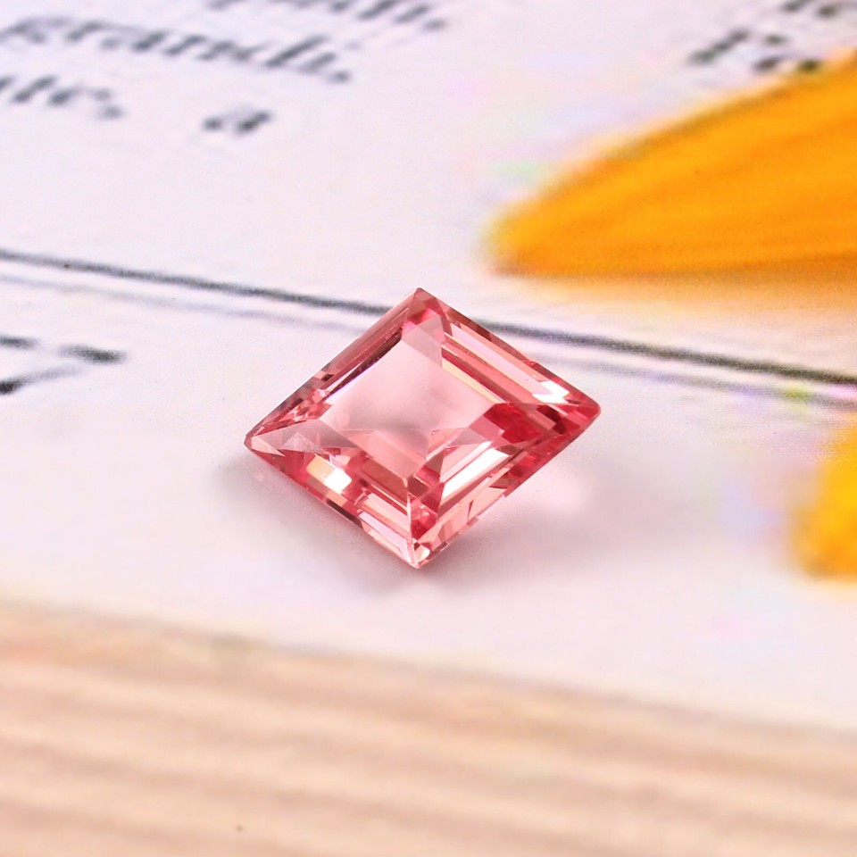 14x11 MM Natural Ceylon Padparadscha Sapphire Fancy Cut Loose Gemstone ...