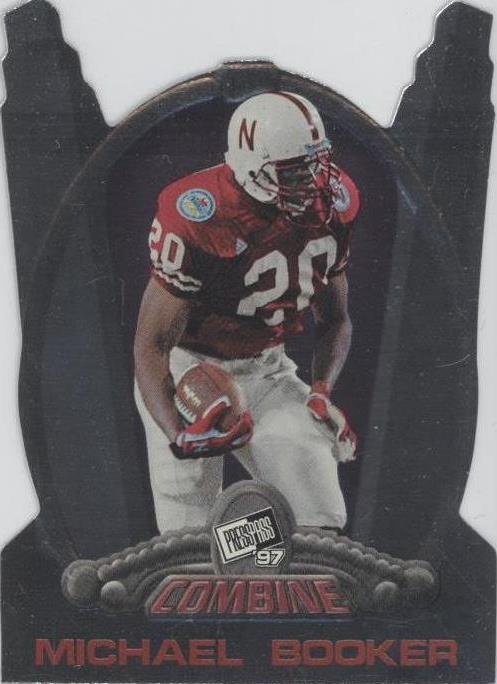 1997 Press Pass - Combine Die-Cuts Michael Booker #37 (RC) for sale ...