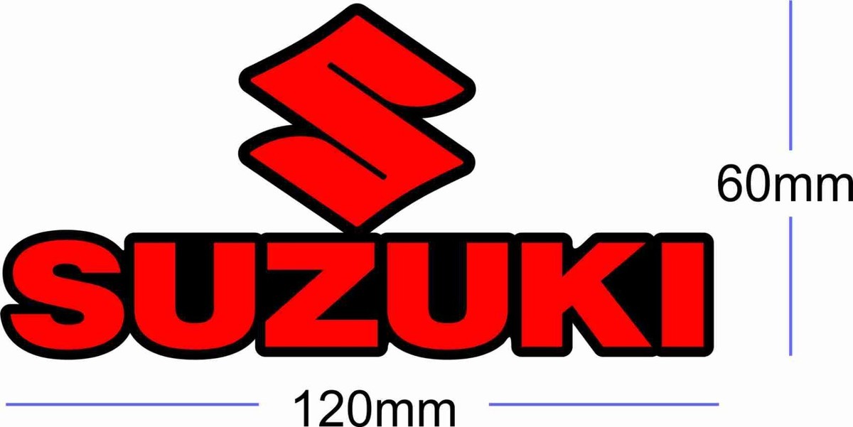 Suzuki Logo Sticker Suzuki Logo RT Decal Sticker » A1 Decals