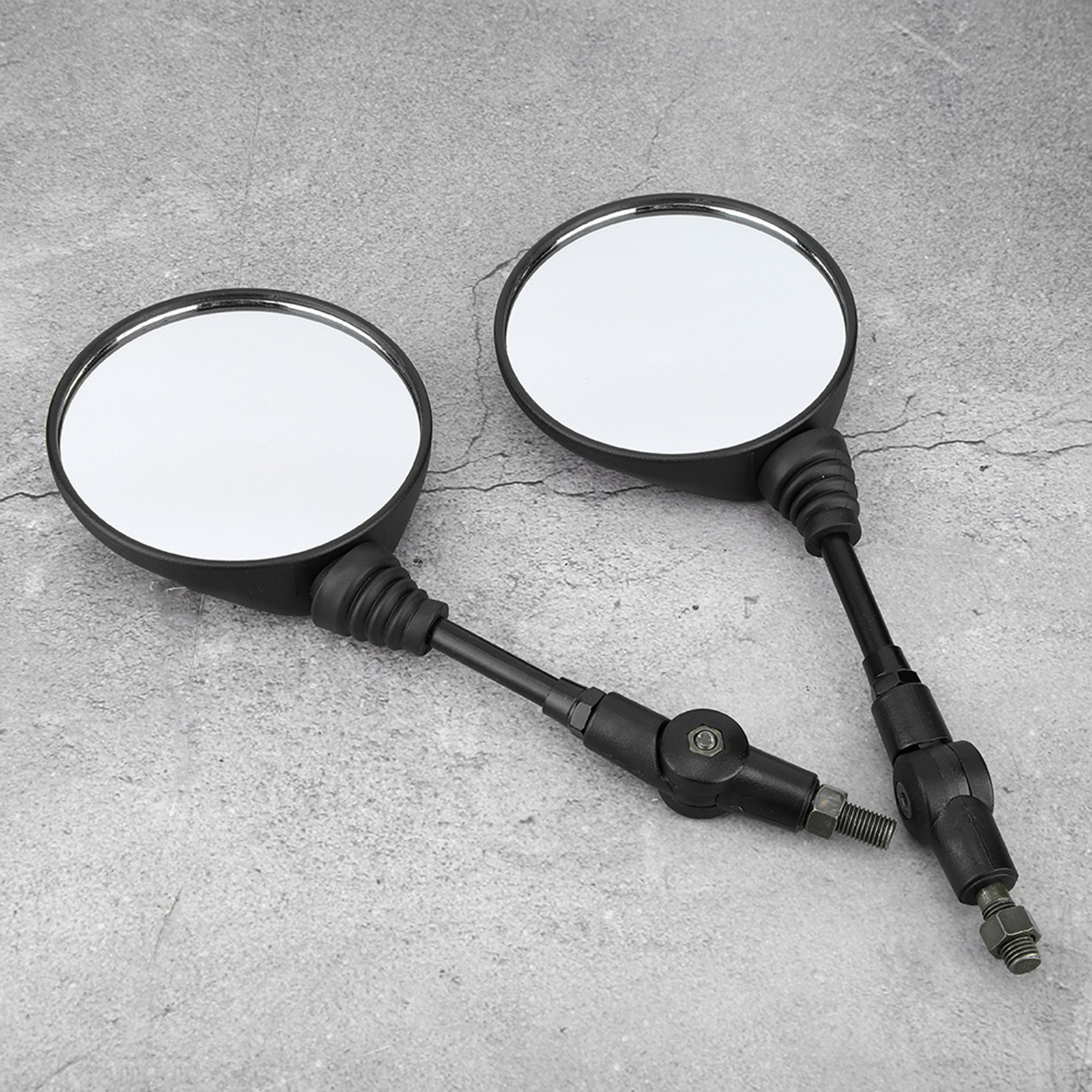 Universal Folding Motorcycle Rear View Mirror With 10mm Screws For | eBay