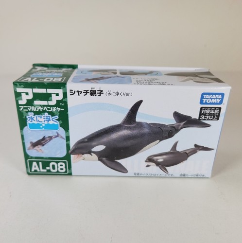 Takara Tomy Ania Orca Killer Whale AL-08 Floating Animal Figure Shamu ...