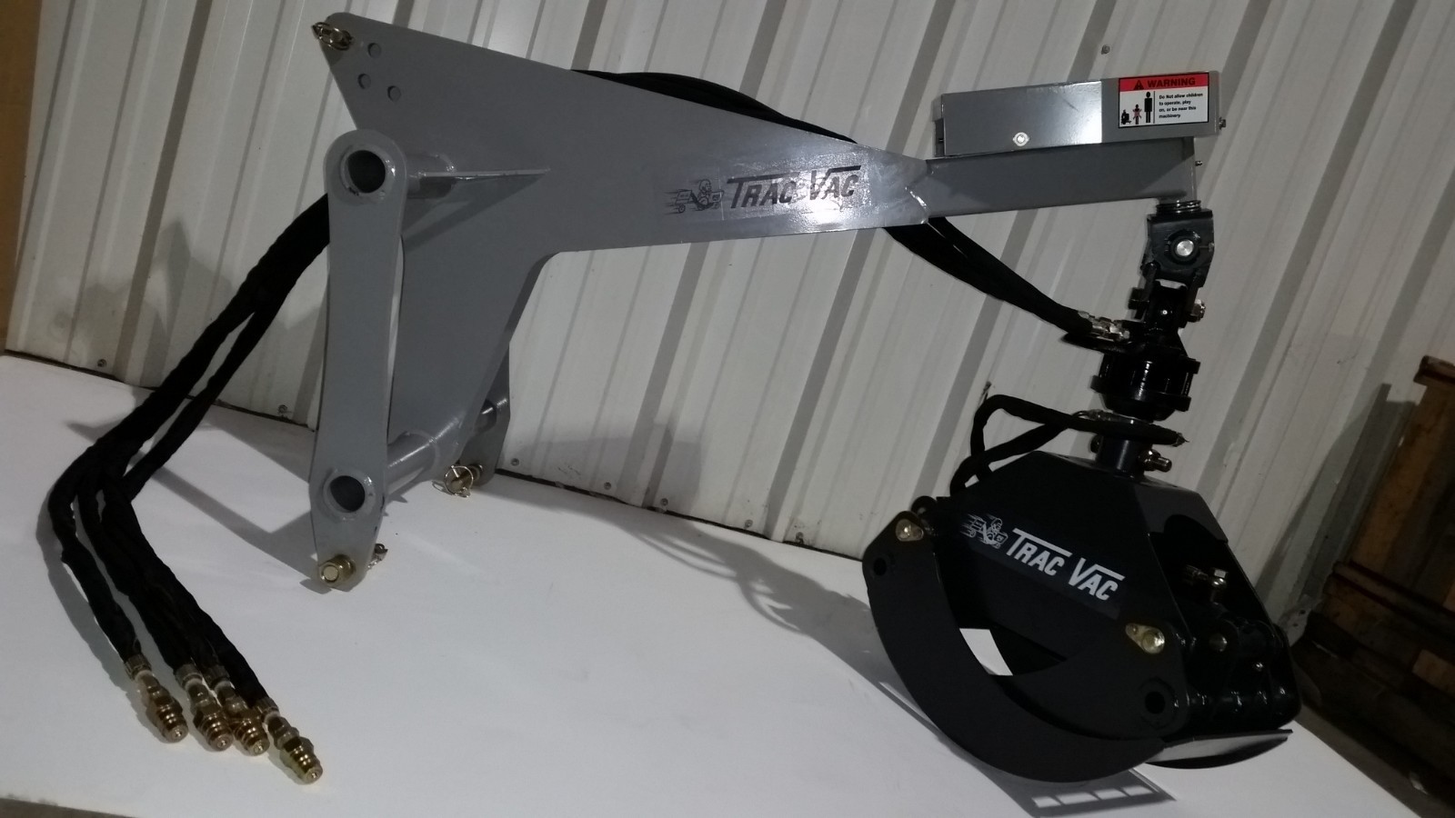 Log Grapple & Rotator Trac Vac Intermercato Valby Rotating head 3 Three ...