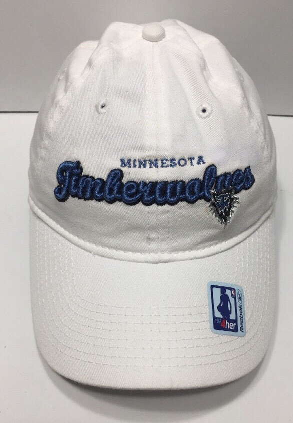 NBA 4her Minnesota Timberwolves Reebok Cap Hat Adjustable 100% Cotton ...