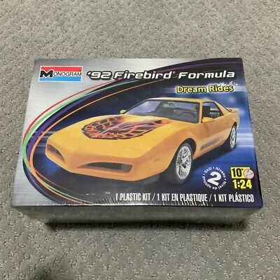 Monogram ‘92 Pontiac Firebird Formula 1:24 Model Kit NEW SEALED | eBay