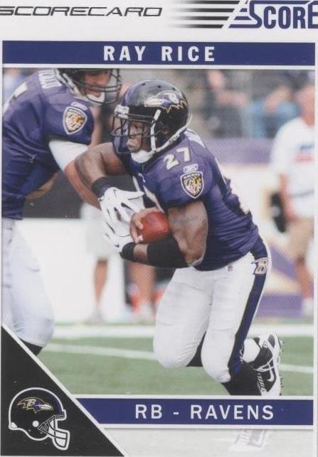 2011 Score - Ray Rice #27 Scorecard for sale online | eBay