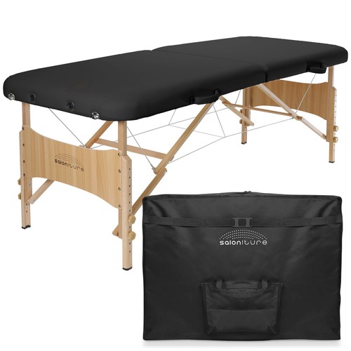 OPEN BOX - Basic Portable Folding Massage Table - Black | eBay