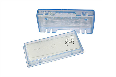 Micrometer Glass Stage Slide with 100 Micron Division for Microscope ...