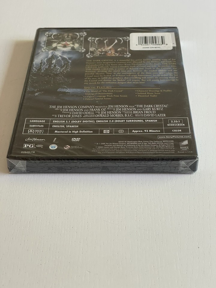 The Dark Crystal (DVD, 1982) 2006 New Sealed 43396028494| eBay