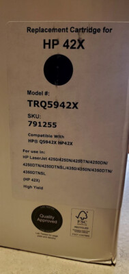 HP 42X TRQ5942X TONER CARTRIDGE | eBay
