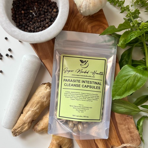 100 Parasite Intestinal Cleanse Colon Cleanse Super Flush Detox Candida ...