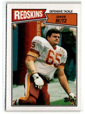 1987 Topps Football #75 Dave Butz Washington Redskins | eBay