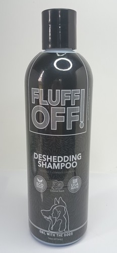 Fluff Off! by Girl With The Dogs, Natural Deshedding Dog/Cat Shampo, 16 ...