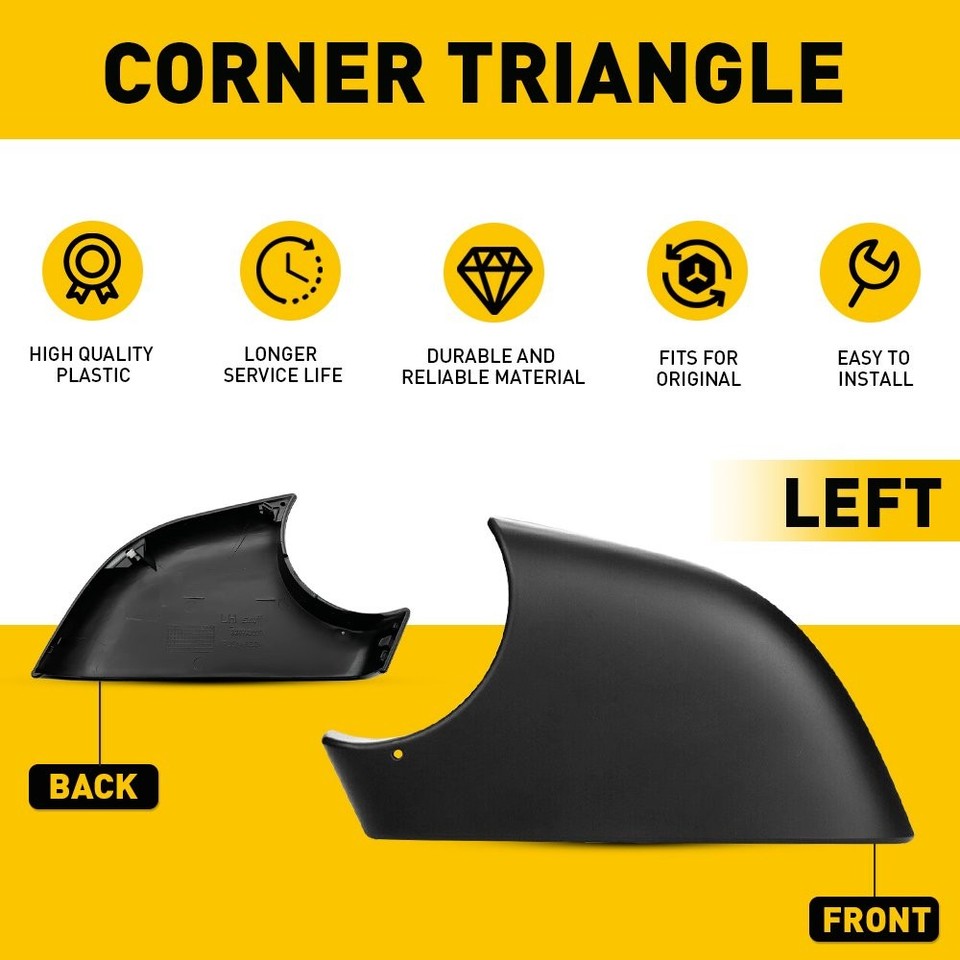Left Side Car Wing Mirror Cover Lower Bottom Holder For 2017-2022 Tesla ...