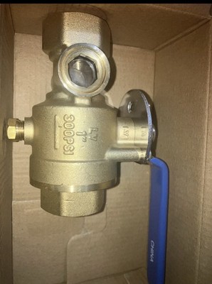1" INSPECTOR TEST & DRAIN BALL VALVE FIRE SPRINKLER (LANSDALE VALVE ...