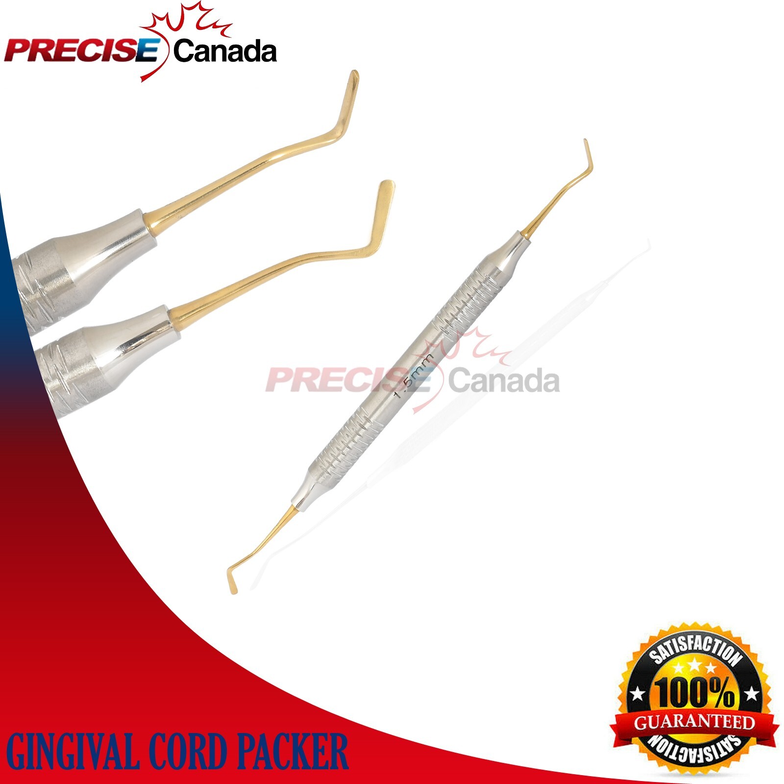 1 Pc Dental Gingival Cord Packer 1.5mm Instruments Retraction Non ...