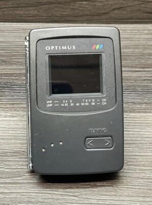 Radio Shack MINI TV Optimus Color Portable Handheld LCD TV 16-175 | eBay