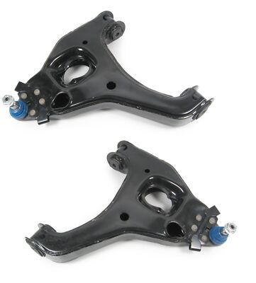 Pair Set 2 Front Lower Control Arm & Ball Joints Mevotech For Silverado ...